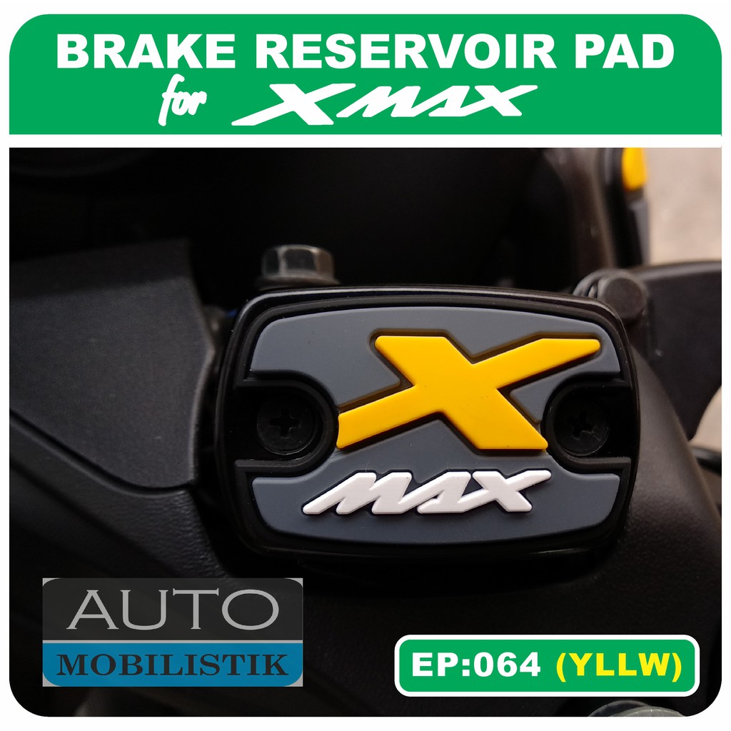 Xmax BRAKE OIL CAP PROTECTOR - RESERVOIR PAD XMAX - XMAX ACCESSORIES ...