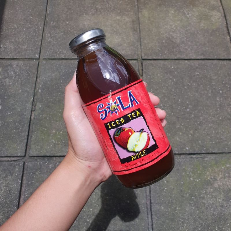 SOLA ICED TEA (glass bottle) *please read description | Shopee Philippines