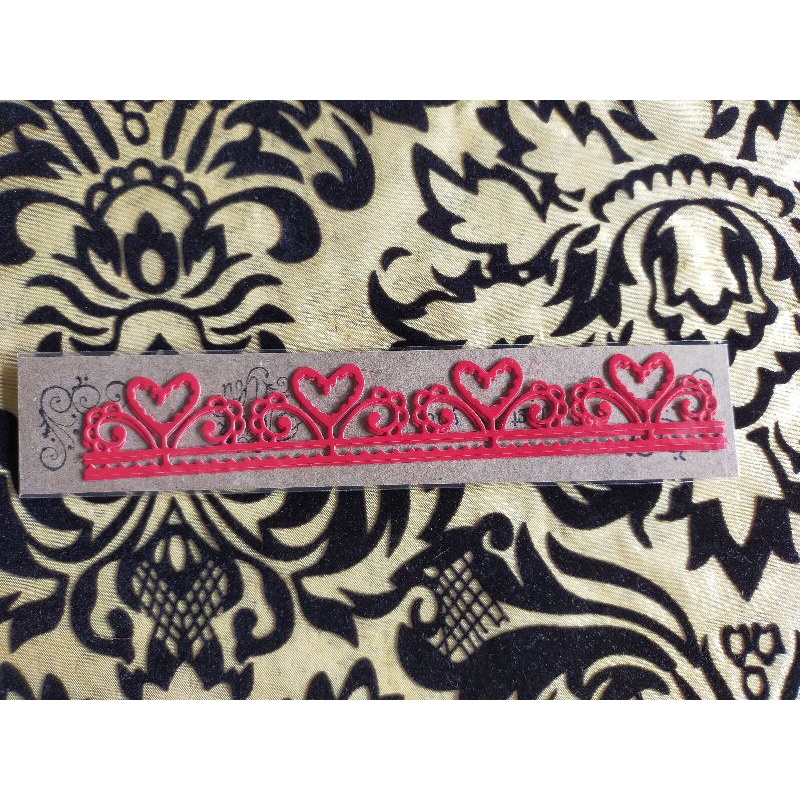 Heart Border Embellishment/ Scrapbook Designs/ Planners and Journal ...