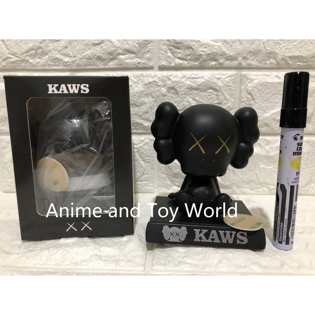 Kaws Black,Gray,Pink,BTS Jung Kook V Arale Action Figure Bobblehead ...