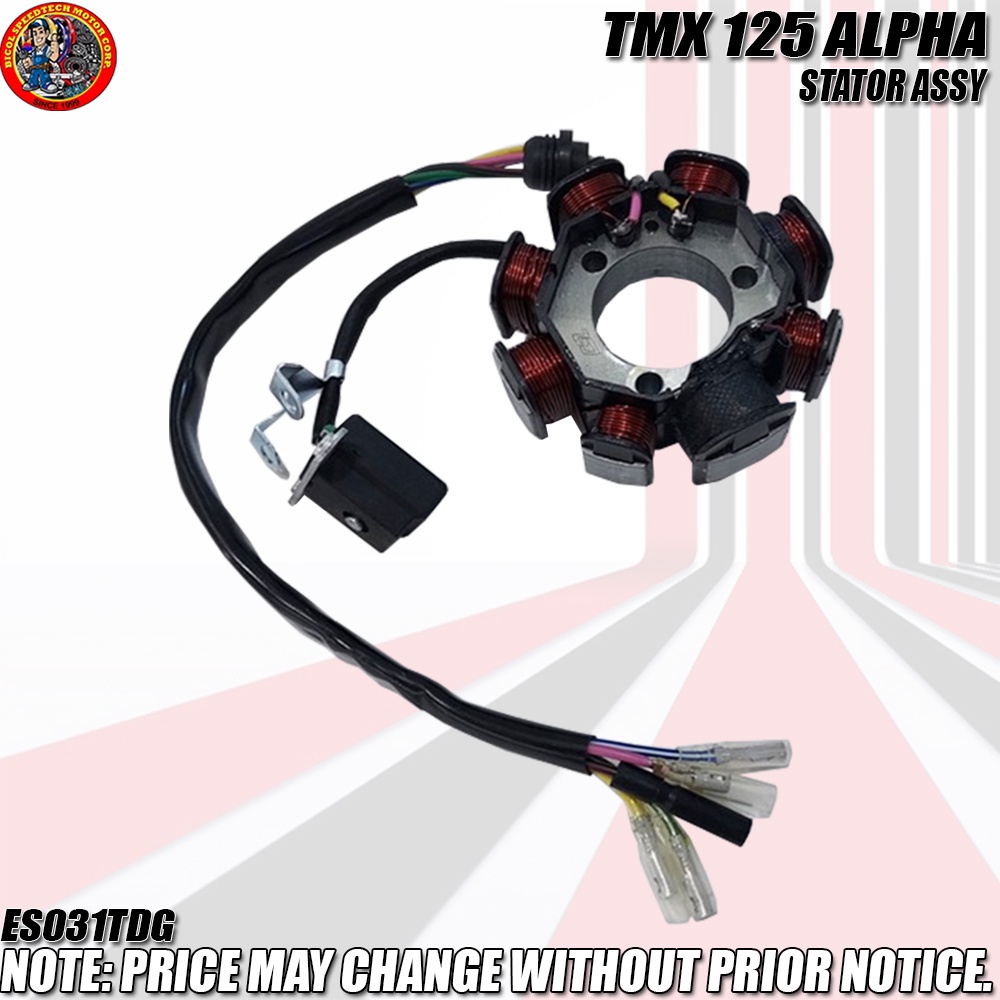 TMX 125 ALPHA STATOR ASSY (ES031TDG) | Shopee Philippines