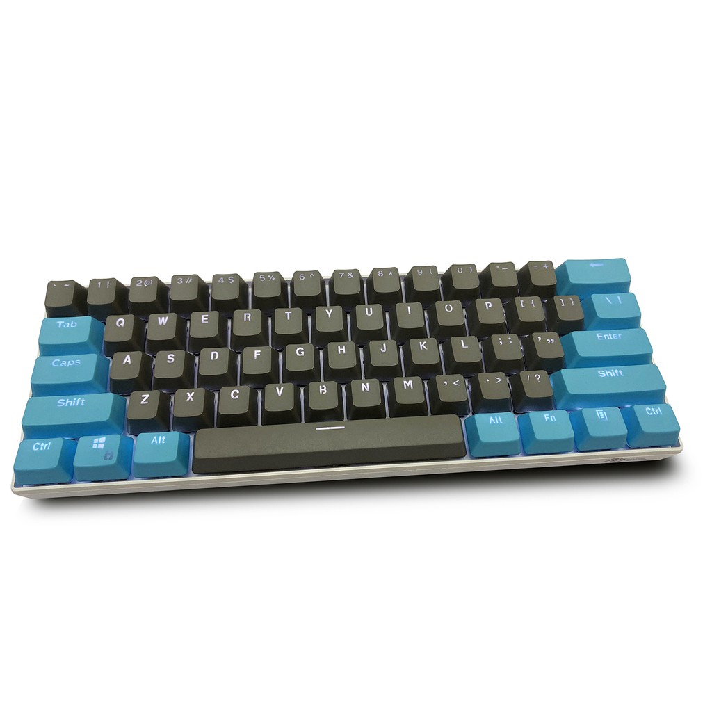 RK61 keys PBT keycaps Sbacklit two-color mechanical keyboard keycaps ...