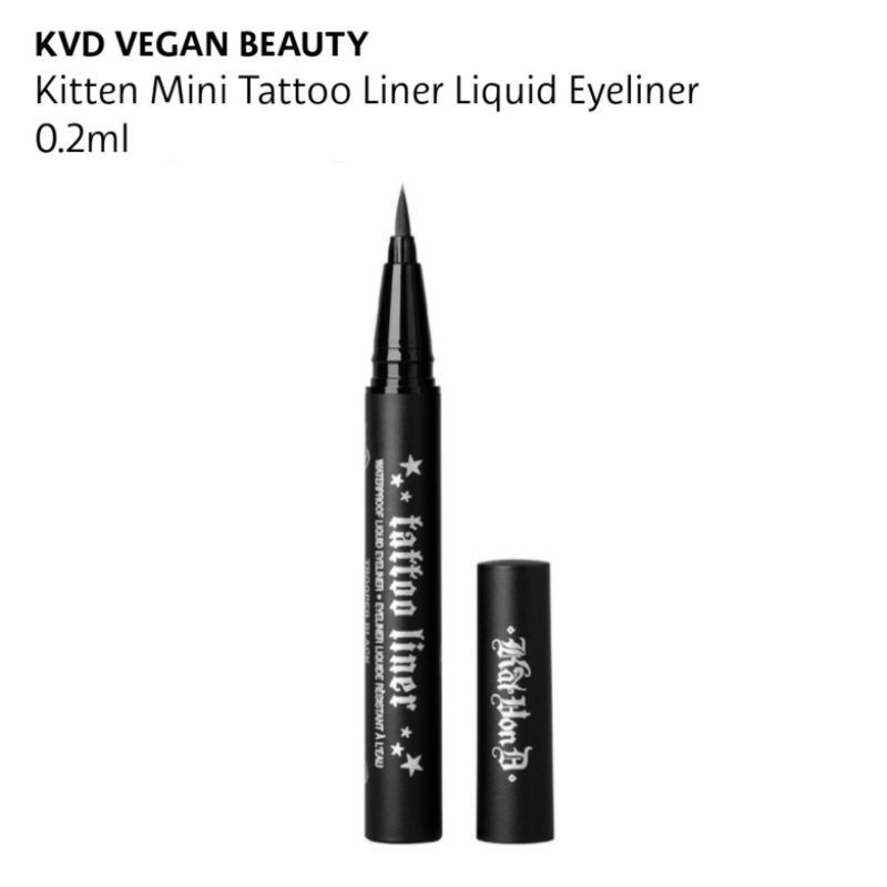 KVD tattoo eyeliner 0.2ml (trooper) | Shopee Philippines