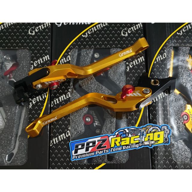 GENMA LUXURY ADJUSTABLE LEVER SET - RAIDER150 CARB/Fi, RS150 | Shopee ...