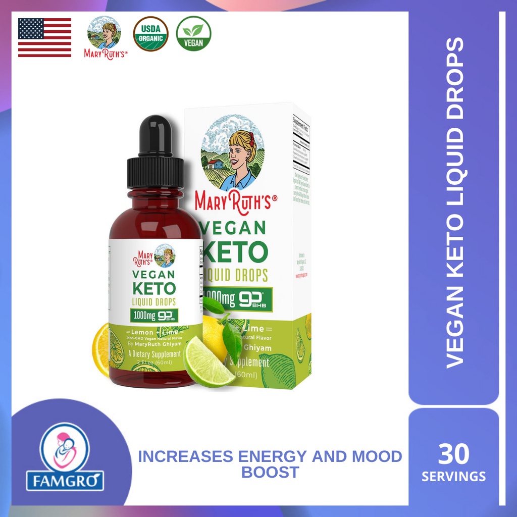 Mary Ruth Keto Liquid Drops | Shopee Philippines