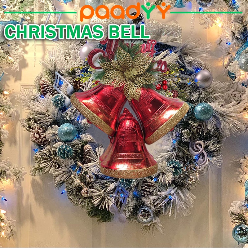 Paadyy Pendant Drop Bells Ornaments Christmas Tree Hanging Bells Party ...