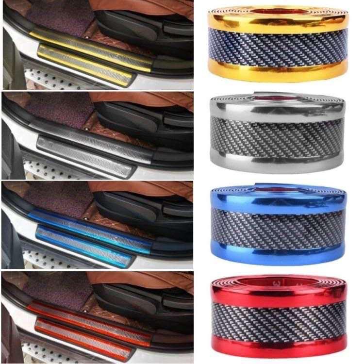 5CM Car Sticker 5D 6D Carbon Fiber Universal Styling Car Side Protector ...