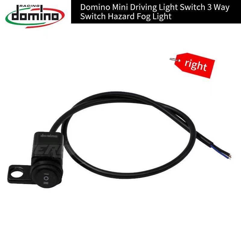 Motorcycle Mini Driving Light Mirror Mount Switches 3 Way Switch Hazard ...