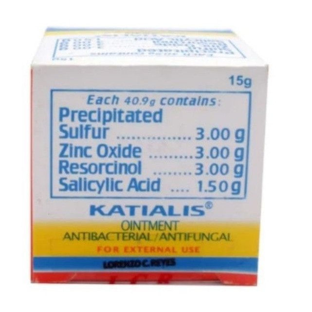 KATIALIS OINTMENT BACTERIAL ANTIFUNGAL 15g 30g | Shopee Philippines