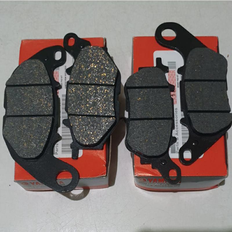 Yamaha R25 MT25 XMAX front and rear brake pads | Shopee Philippines