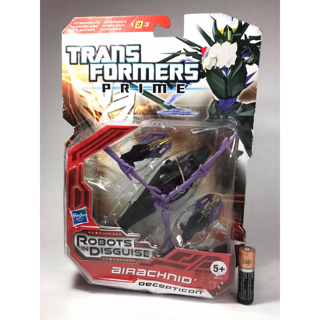 Transformers Prime Airachnid Deluxe class tf robot toy | Shopee Philippines