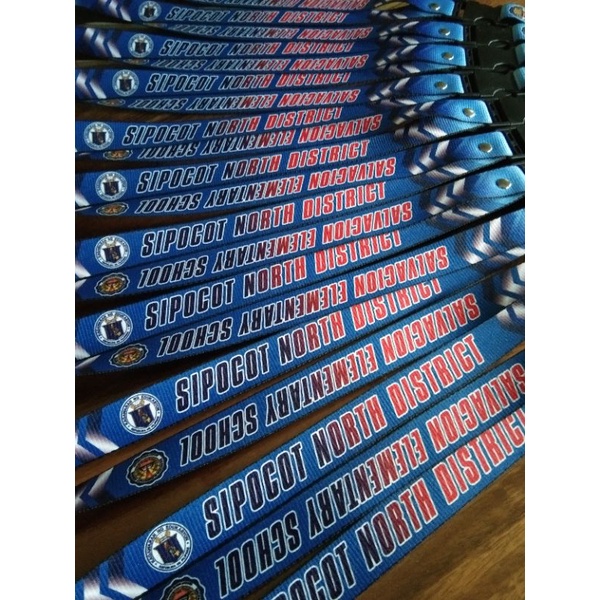 Customized Lanyard with individual names ID sling ID cord Sublimation ...