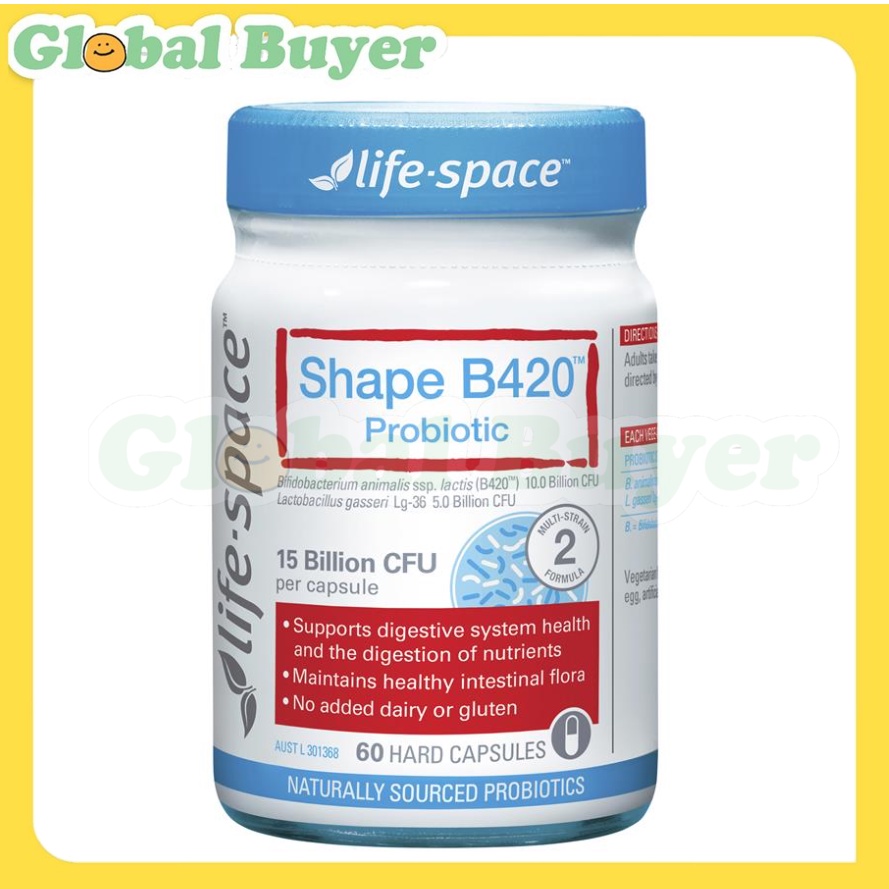 Life Space Shape B420 Probiotic 60 Tablets | Shopee Philippines