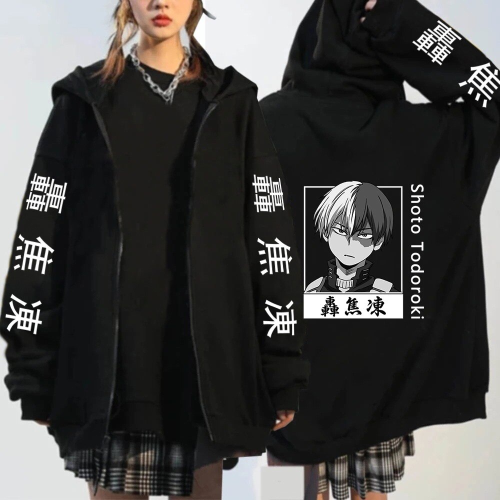 My Hero Academia Anime Sweatshirt Hoodie Men Himiko Toga Bakugo Dabi ...