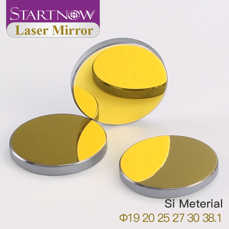 Startnow CO2 Laser Engraving Lens Silicon Mirror With Gold-Plated ...