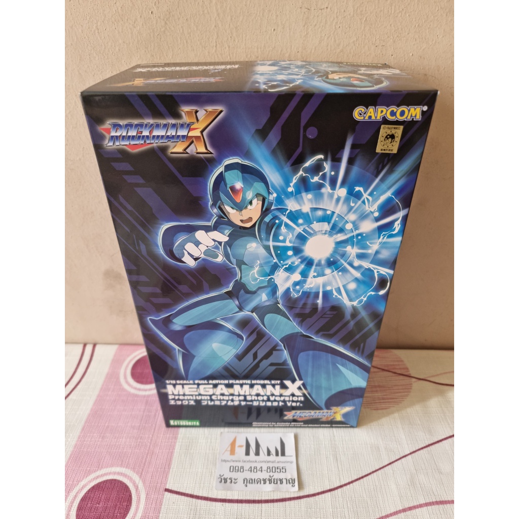 Kotobukiya-Plastic Model 1/12 Megaman X Premium Charge Shot Version ...