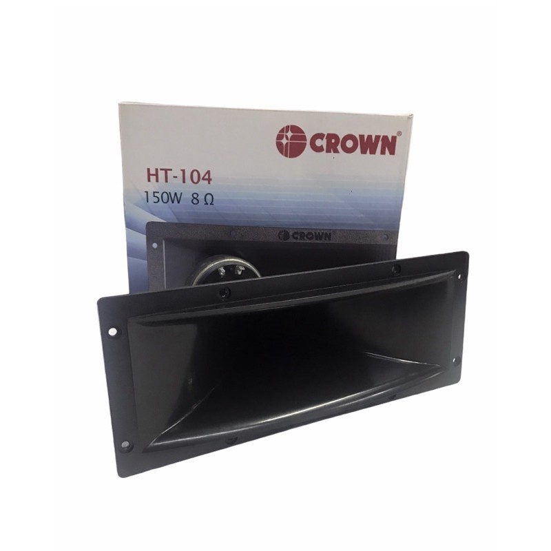 HEAVY DUTY Crown HT-104 150W 8 Ohms 10x4 Inches Horn Audio Sound ...