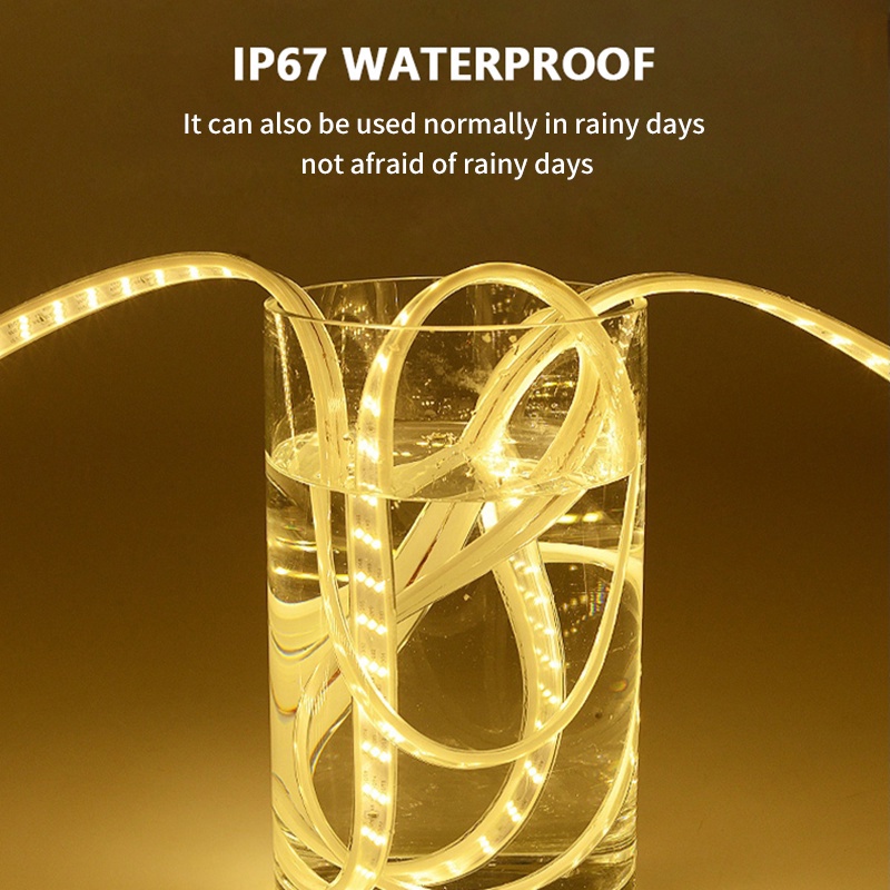 Led Lights 220v Led Strip Light Indoor&Outdoor Waterproof Heavy Duty ...