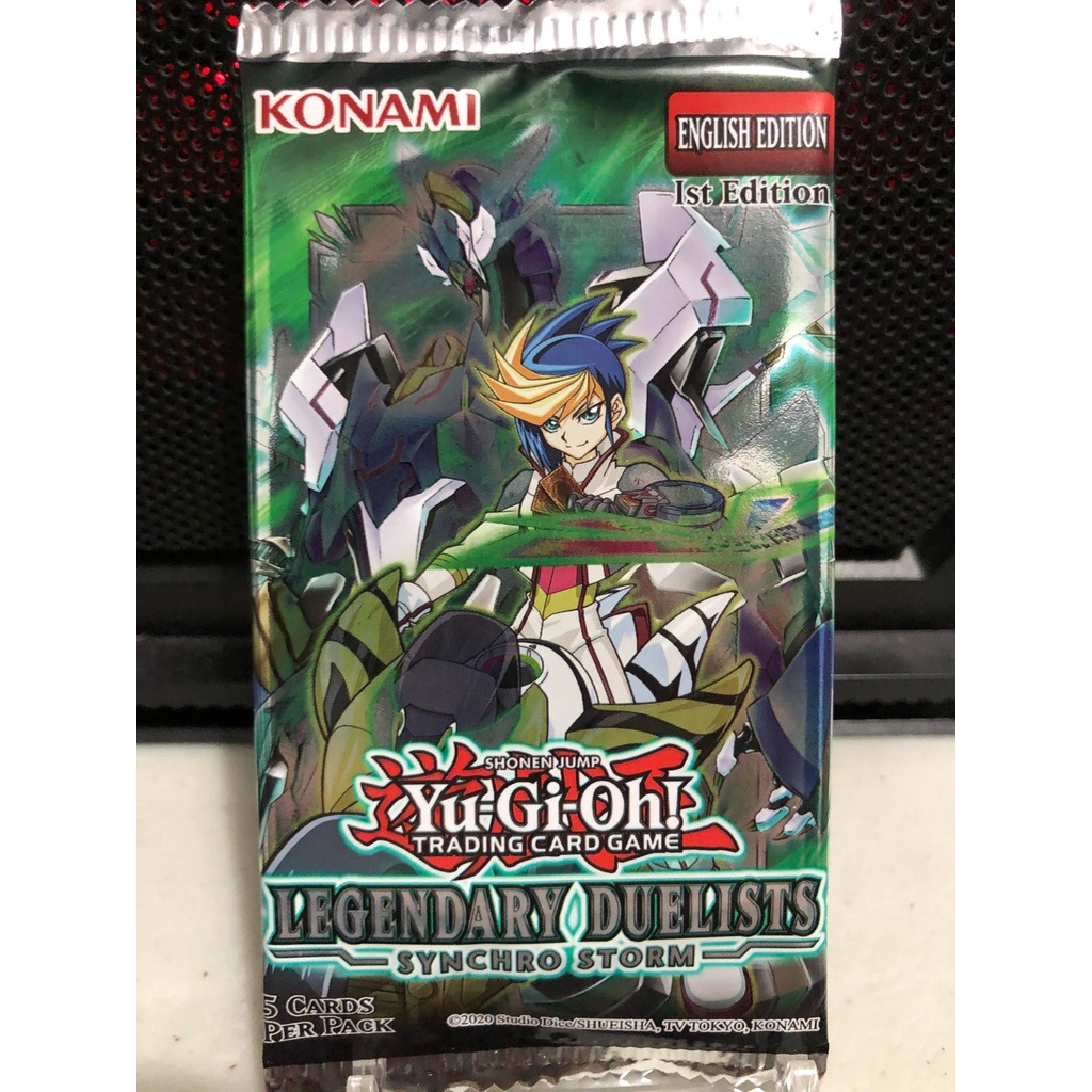 Legendary Duelist: Synchro Storm 1st Edition Booster Pack (Yugioh) | Shopee Philippines