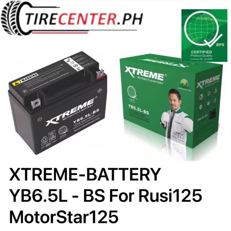 Xtreme Motorcycle Battery | Shopee Philippines