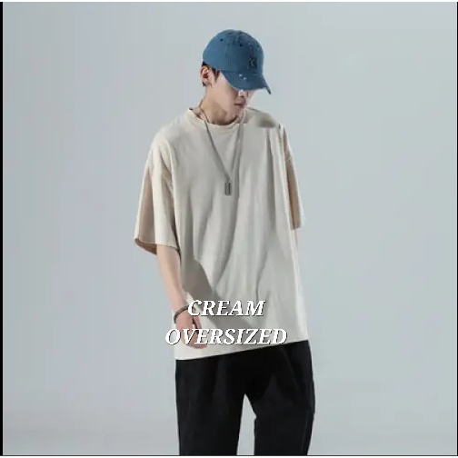AIIZ / A2Z OVERSIZED Korean Inspired Shirt Unisex (CREAM) | Shopee ...