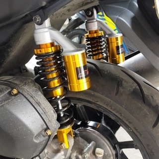 YeStar 1 Pair Rear Dual Shock Absorber For Nmax ER PCX ADV Airblade Rusi Rapid ADV 330mm W/ Gas ...