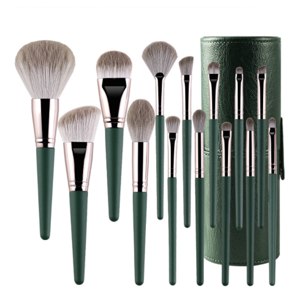 Makeup Brushes Beauty Tool Set Soft Bristles 14 All Types Makeup ...