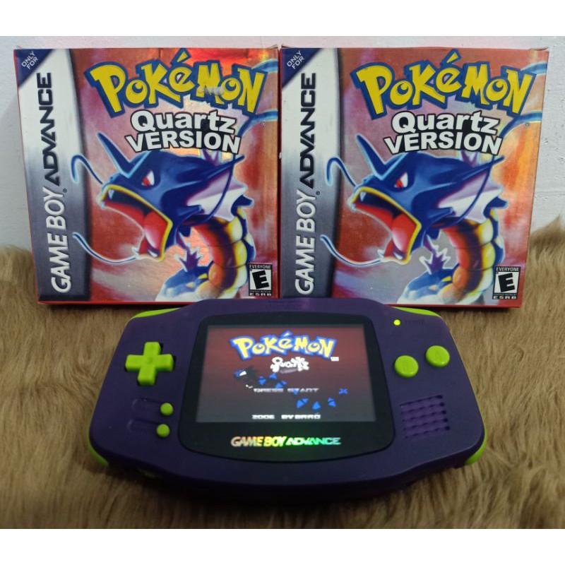 Gameboy Advance GBA Pokemon Quartz Version | Shopee Philippines