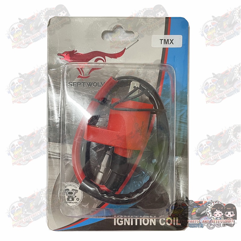 LJ Motorcycle Septwolves Ignition Coil Xrm, Barako, Mio, Tmx, Raider ...