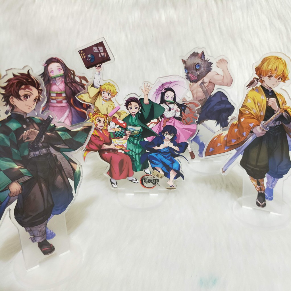 Demon Slayer Acrylic Standee Figure Desktop Stand Anime Series Kimetsu ...