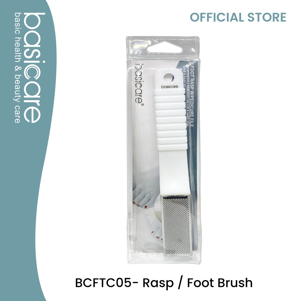 Basicare Rasp/Foot Brush BCFTC05 | Shopee Philippines