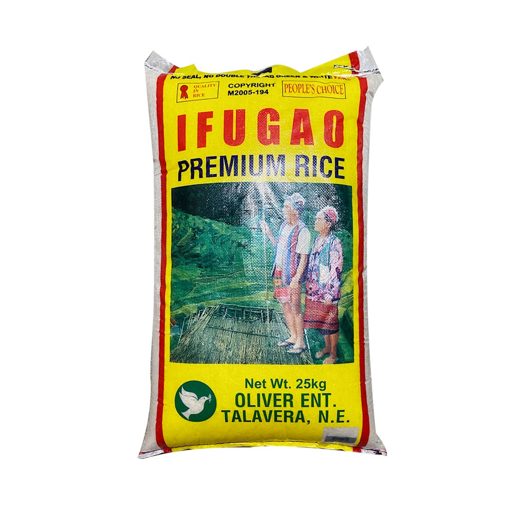 Ifugao Premium Rice 25kg (Nationwide Shipping) | Shopee Philippines