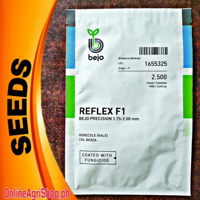 REFLEX F1 (2500 SEEDS) HYBRID CURLY KALE SEEDS BY BEJO | Shopee Philippines