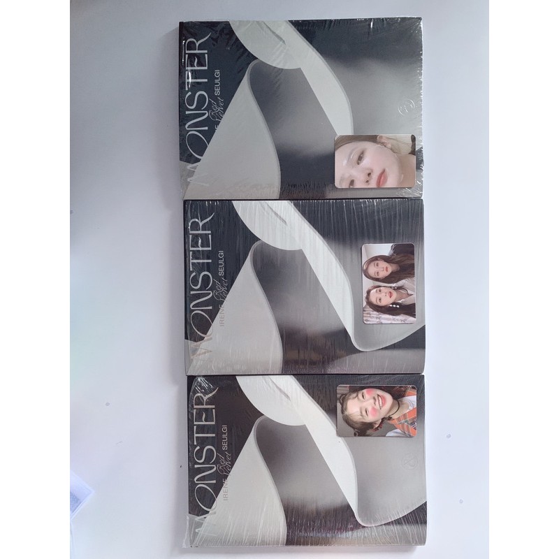 Red Velvet Irene Seulgi - Monster 1st Mini Album Fullset (base Note ...