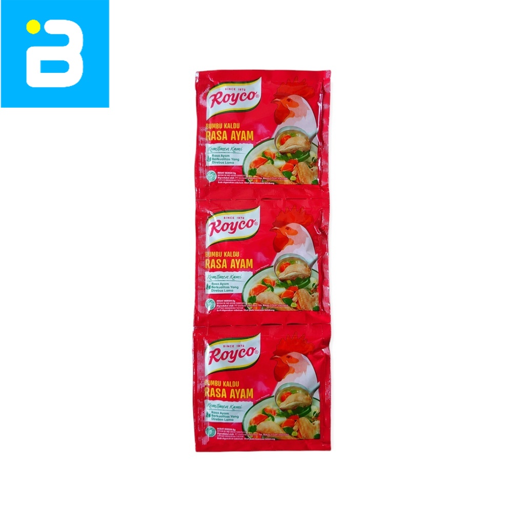 Royco Chicken Flavored Broth Seasoning 12 x 8 G | Shopee Philippines
