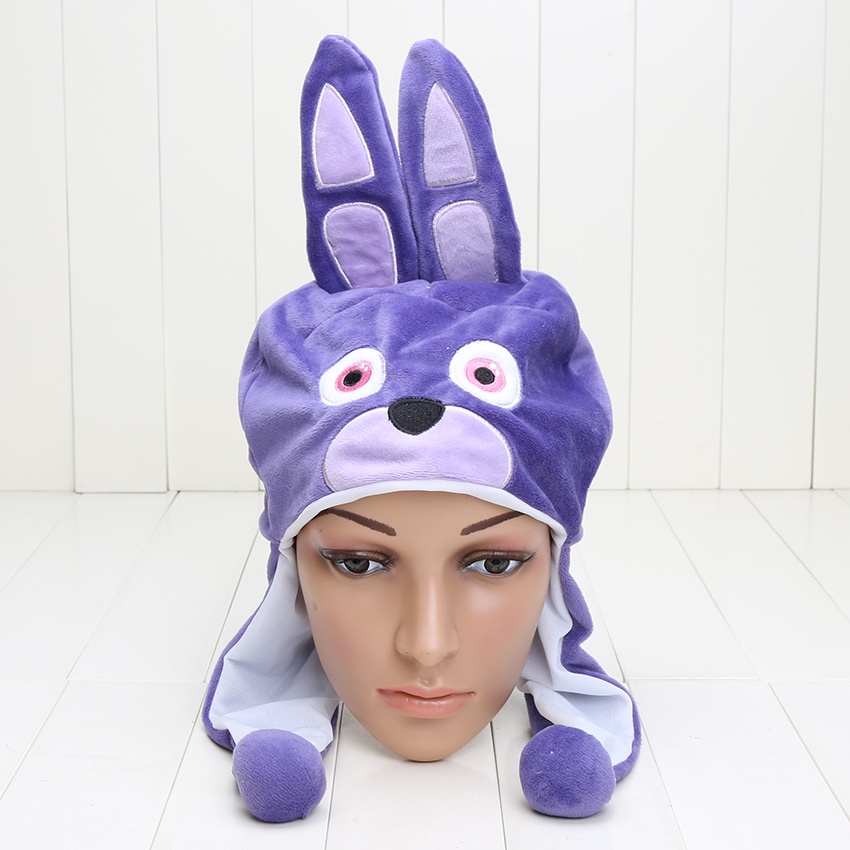 FNAF hat Five Nights At Freddy's Plush Freddy Fazbear foxy Cartoon ...