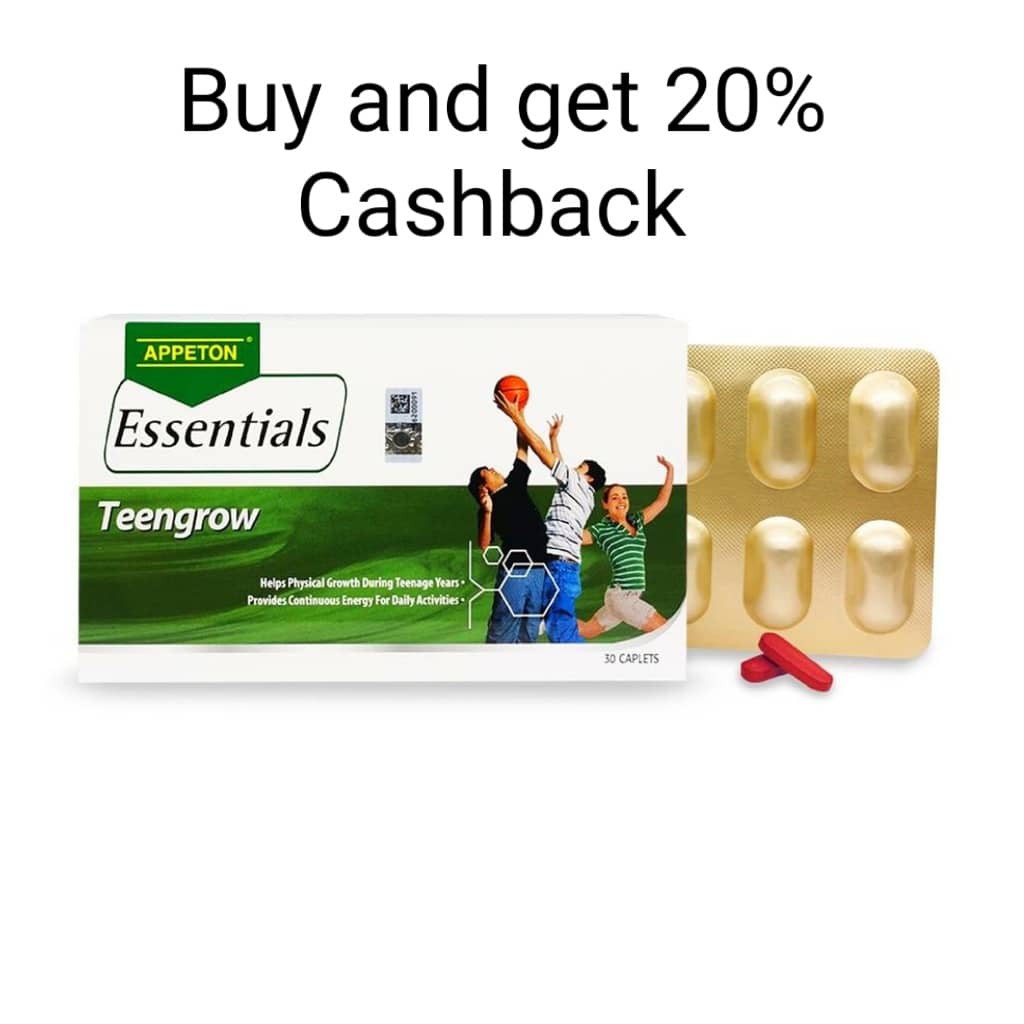APPETON ESSENTIALS TEENGROW 10'S / 30'S [EXP: 10/2026] | Shopee Philippines