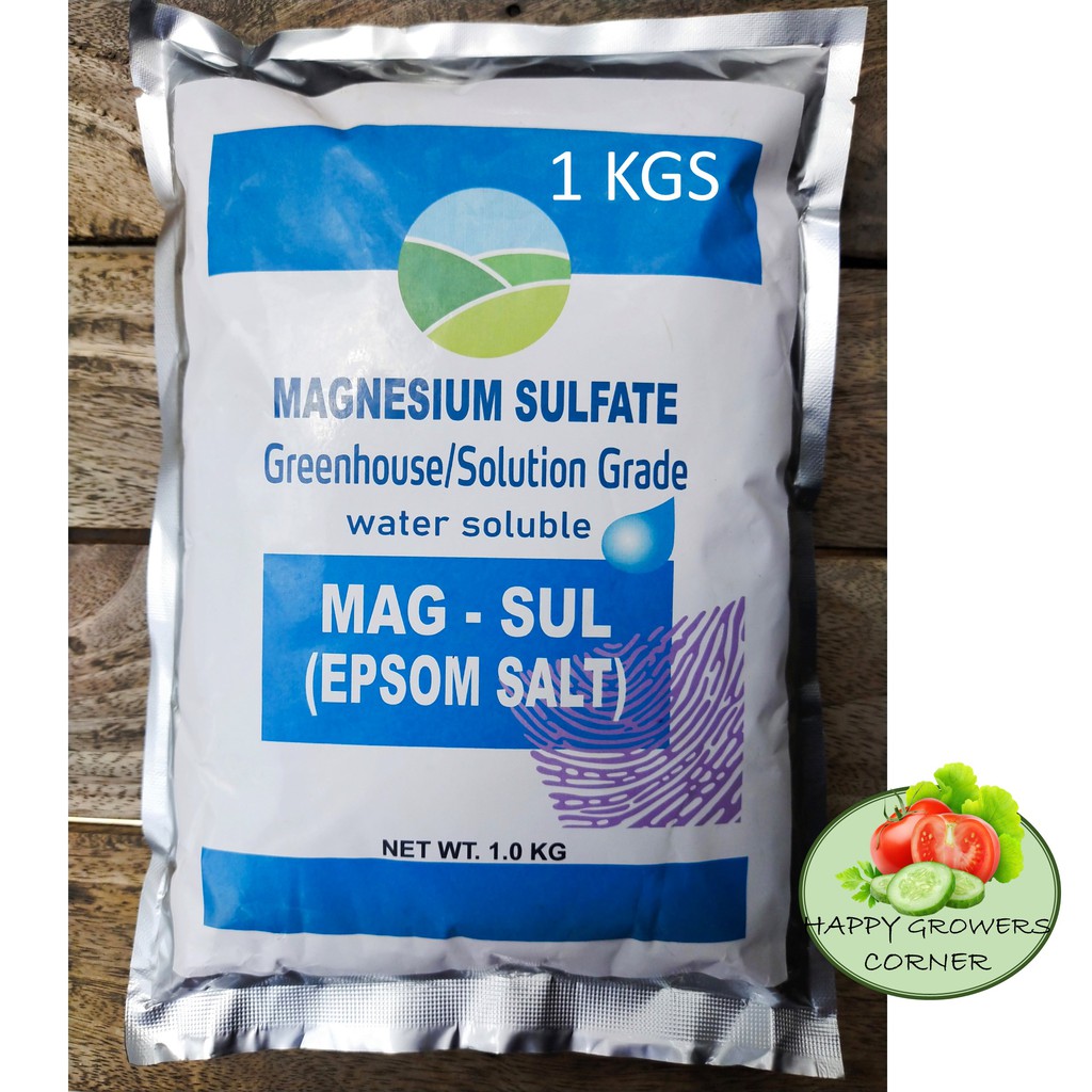 MAGNESIUM SULFATE (EPSOM SALT) GREENHOUSE/SOLUTION GRADE | Shopee ...
