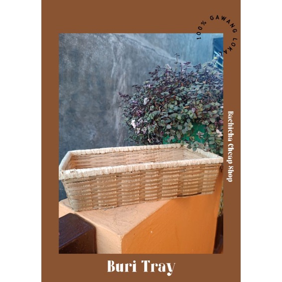 Native Basket Buri Tray (Made from Buri) | Shopee Philippines