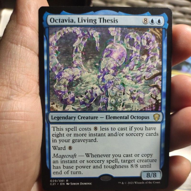 MTG Octavia living thesis NM Commander | Shopee Philippines