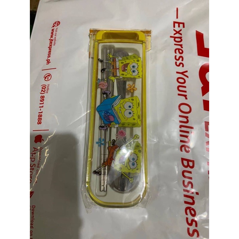 Hellokitty Spongebob Mickey Mouse Doraemon Cartoons Spoon And Fork ...