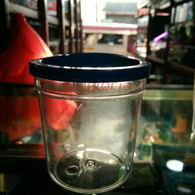Betta cup with lid transparent/clear cup | Shopee Philippines