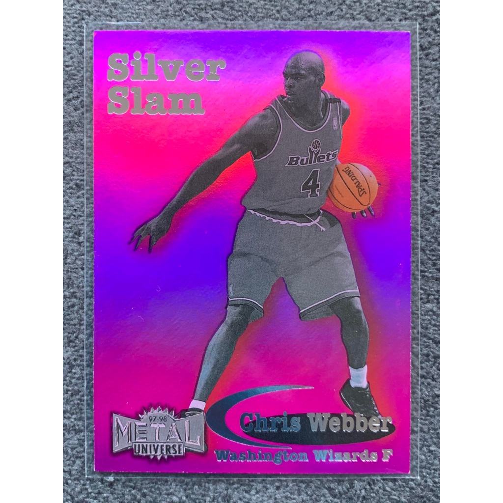 1997-98 Metal Universe Silver Slam Chris Webber #20SS RARE | Shopee ...