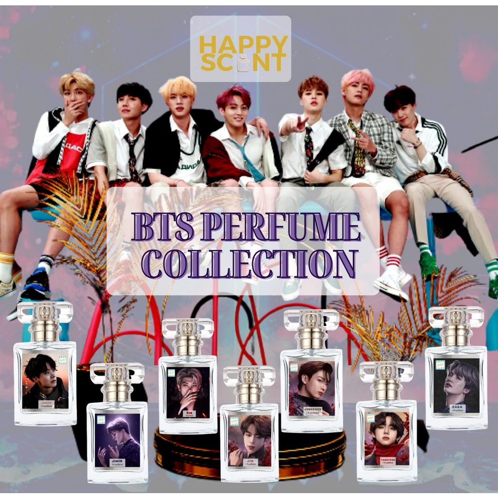 C Happy Scent BTS BLACKPINK UNIVERSITY SERIES Premium Perfume ...