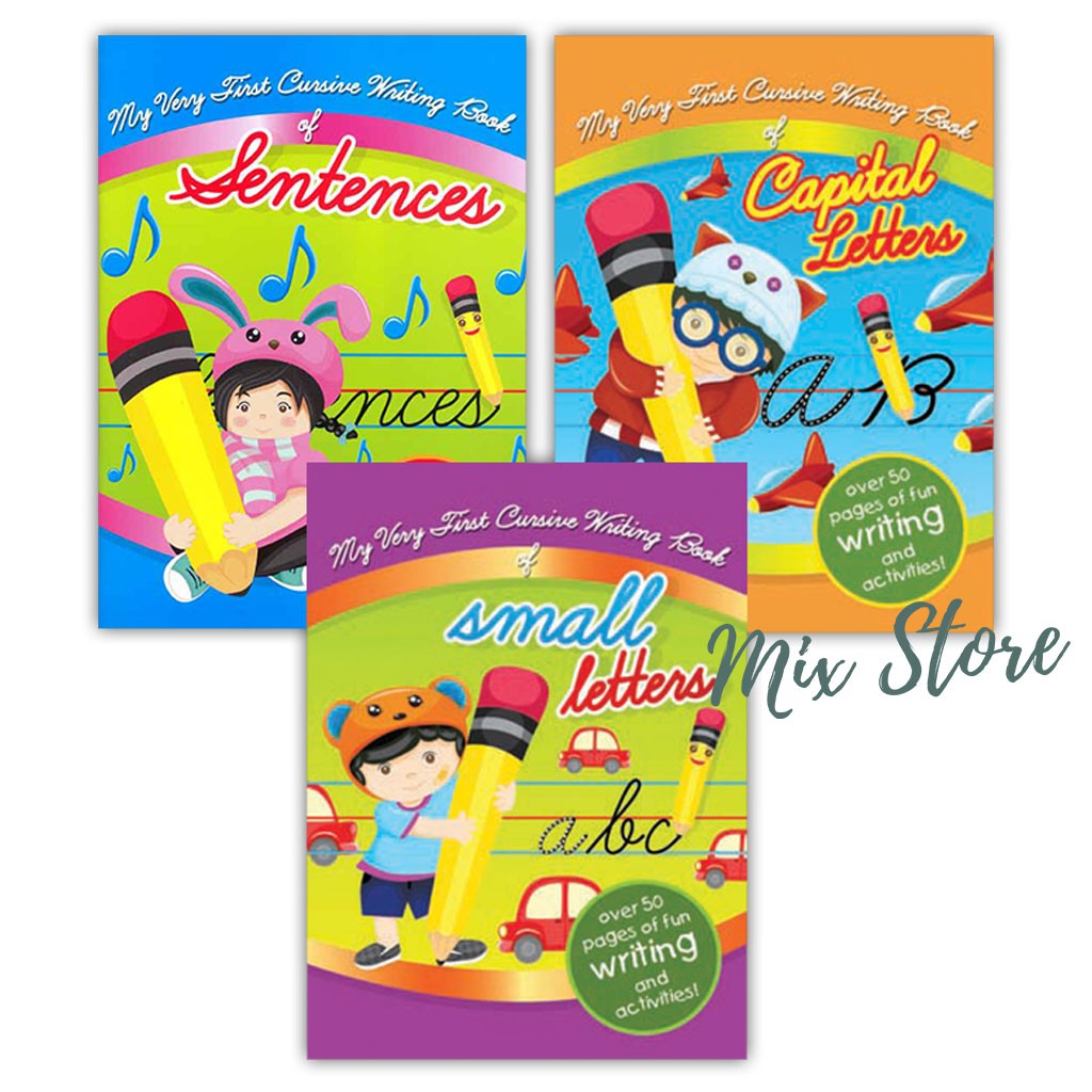 My Very First CURSIVE WRITING Book of Sentence Small Letters Capital ...