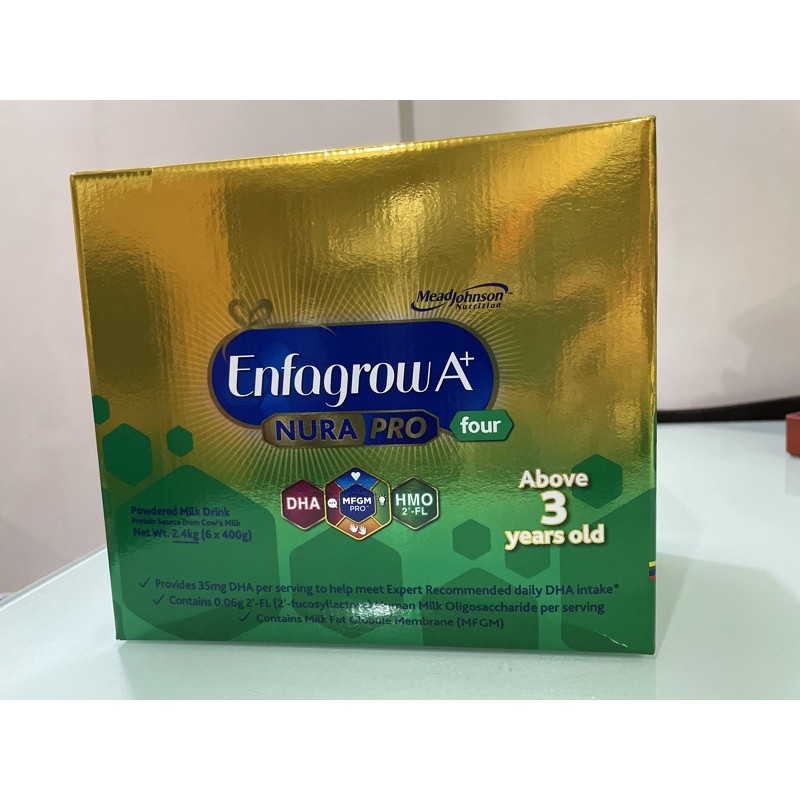 Enfagrow A+ Four Nurapro powdered milk for 3 + years old 2.4kg Enfagrow ...
