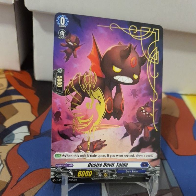 DESIRE DEVIL, TAIDA HOT STAMPED PR CARDFIGHT VANGUARD ENGLISH | Shopee ...
