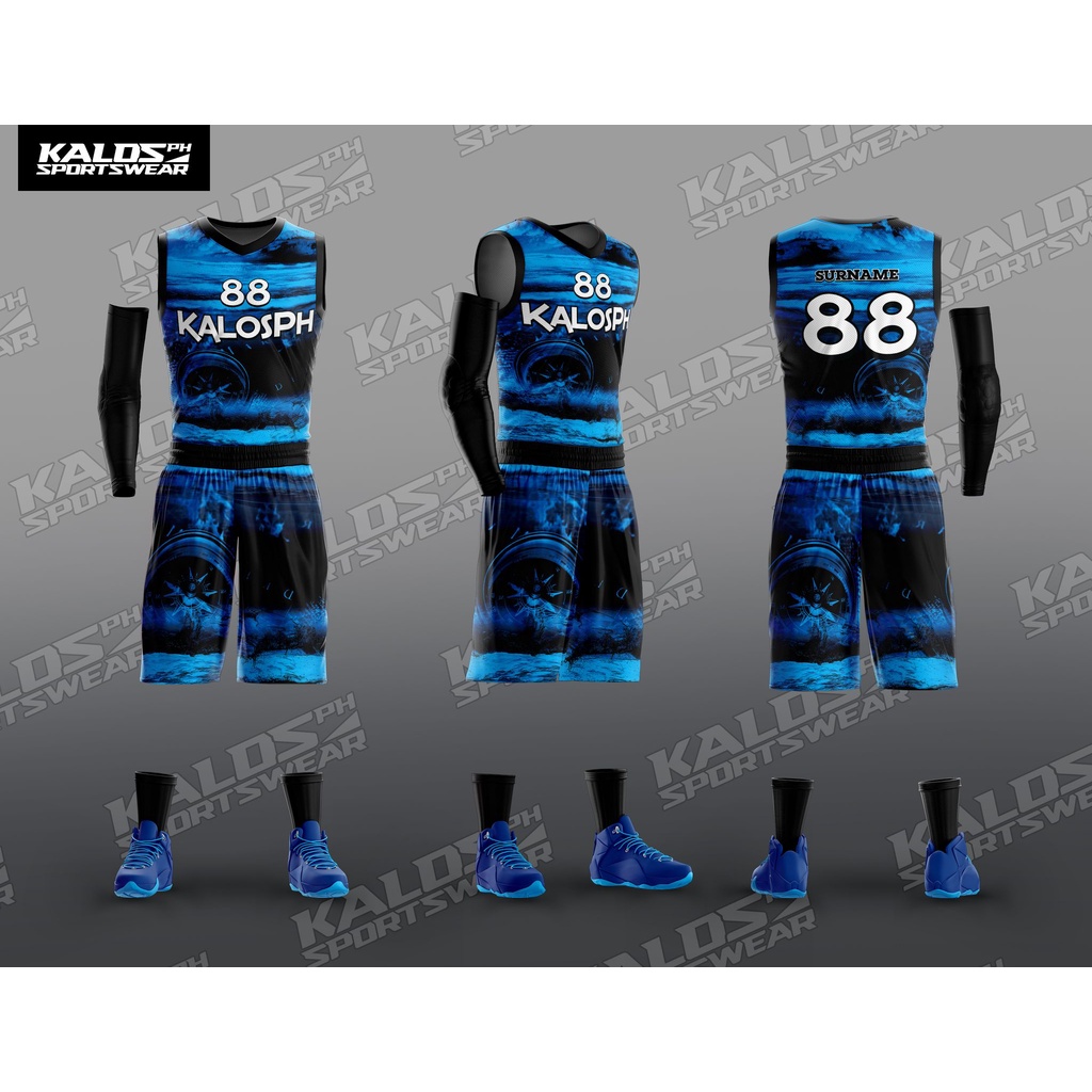00142 SEAFARER MARINE SEAMAN DESIGN BASKETBALL JERSEY SET SANDO AND ...