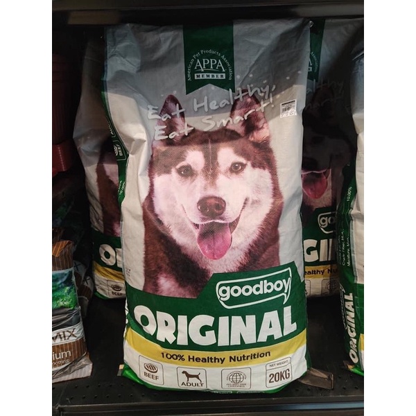 GOOD BOY ORIGINAL DOG FOOD FPR ADULT 20kg | Shopee Philippines