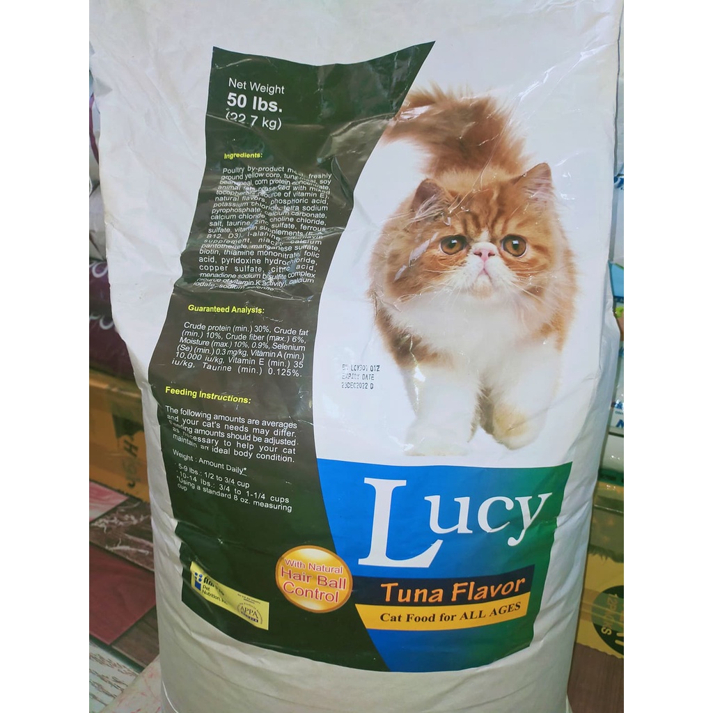 Lucy Cat Dry Food All Stages REPACKED (TUNA) | Shopee Philippines